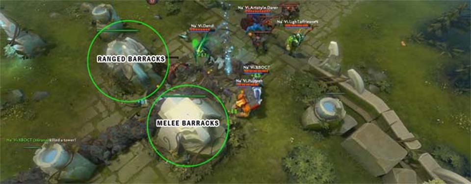 UnW Games: Dota 2 Básico - Creeps, Last Hits, Deny e Lanes