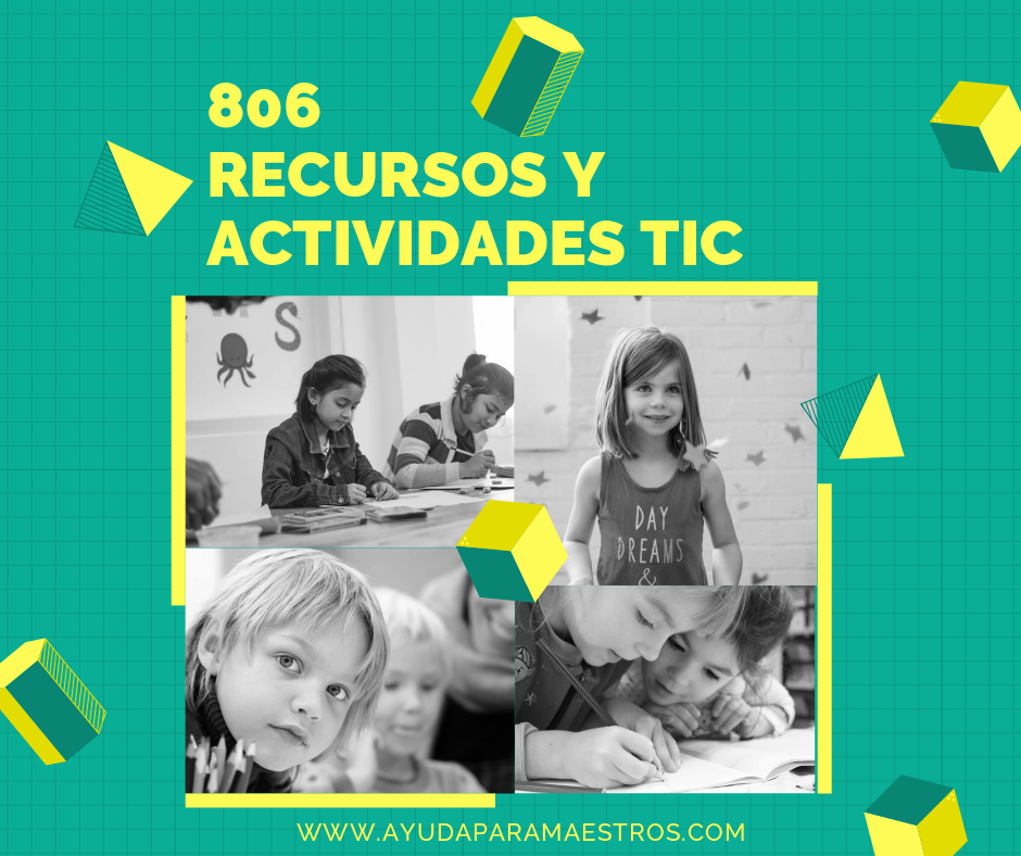 AYUDA PARA MAESTROS: 806 recursos y actividades TIC para Educación Primaria clasificados por áreas