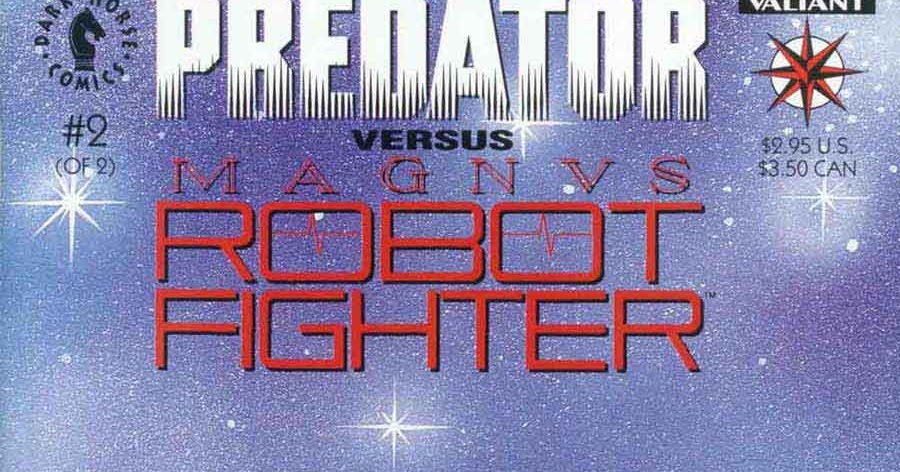 Predator versus Magnus Robot Fighter #2 - Barry Windsor Smith cover ...