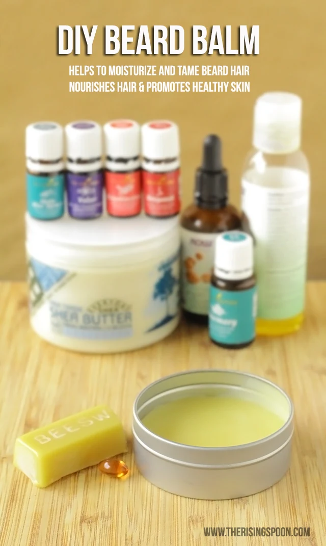 DIY Beard Balm | The Rising Spoon