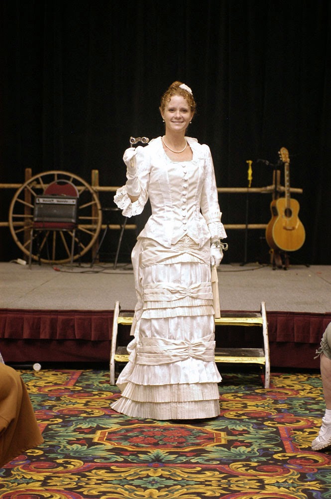 Beauty From Ashes: May Welland's Natural Form Era Wedding/Theater Gown