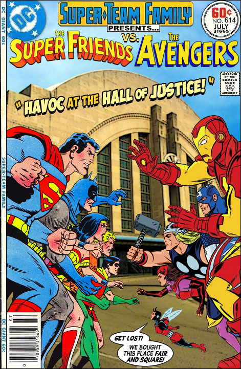 The Justice Friends Vs Avengers