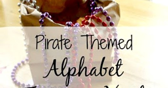 Letter Find Treasure Hunt | Preschool Pirate Activity | School Time ...