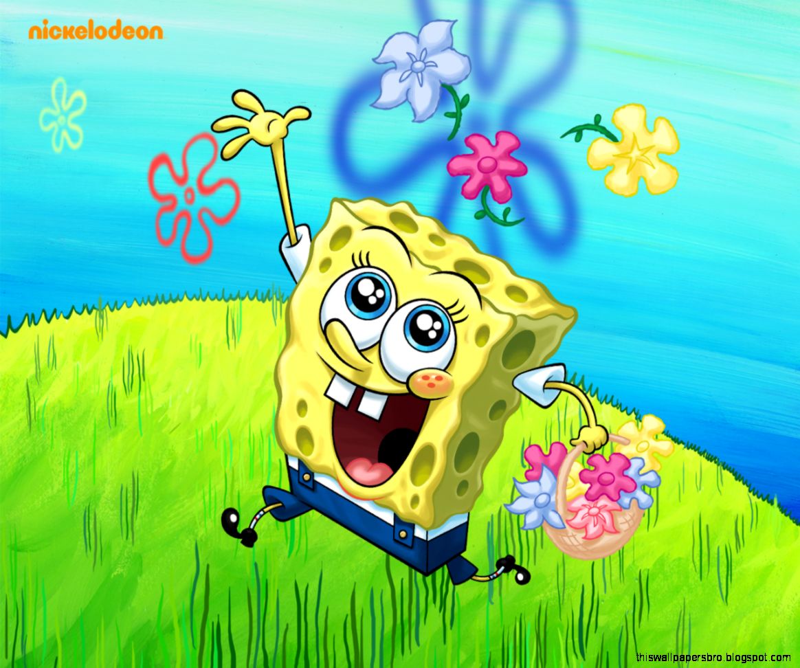 Spongebob Squarepants In A Salmon Suit | This Wallpapers