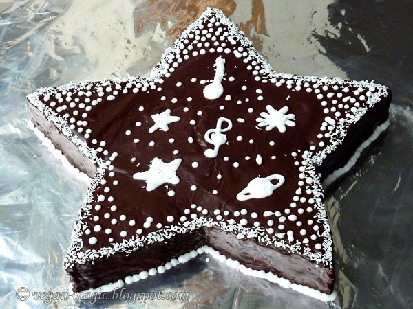 Chocolate Orange Star Cake « Vegan Recipes « Vegan Magic