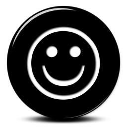 8 Most Stunningly Beautiful Black Smileys | Smiley Symbol