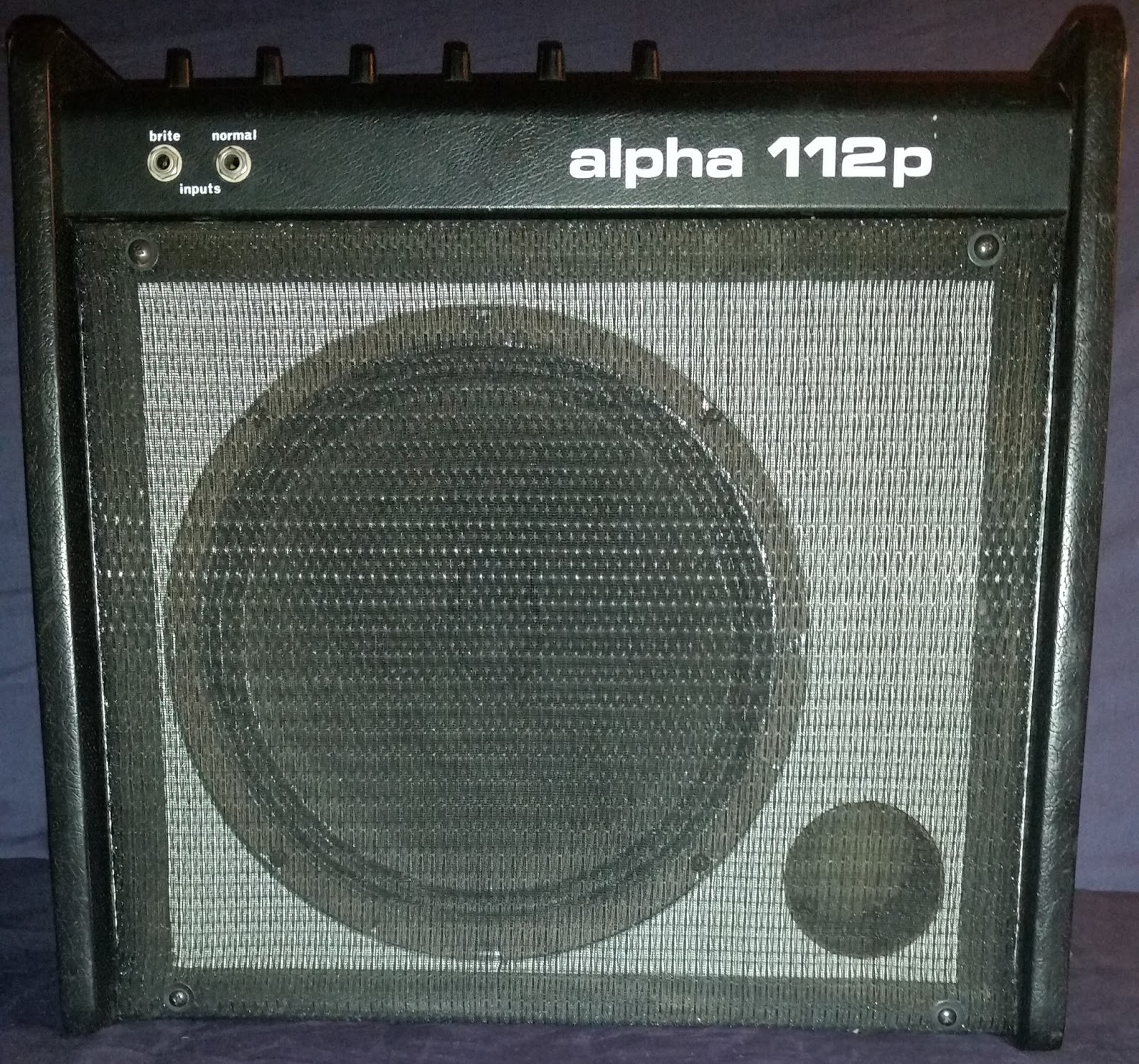 SoCal Gear Museum: 1979 Sunn Alpha 112p Combo Amp