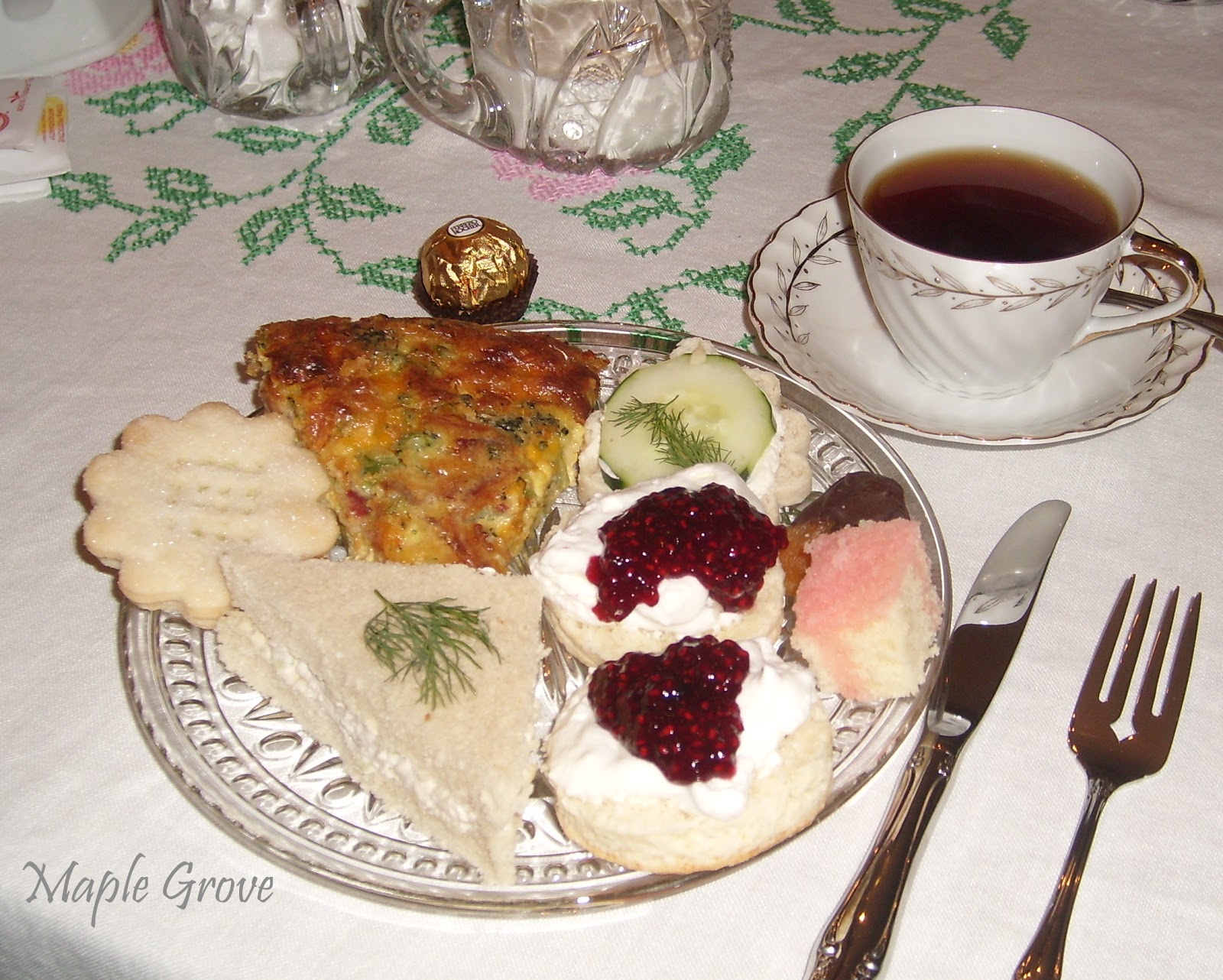 Maple Grove: Quick and Easy Recipes for a Ladies Tea