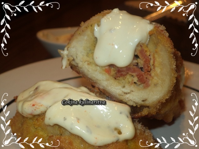 Cokina kulinarstva: PUNJENE SNICLE