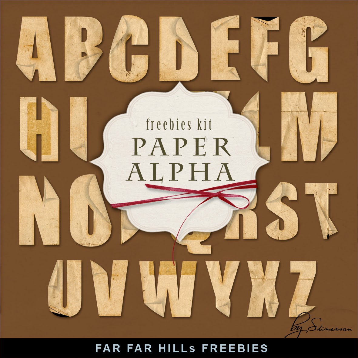New Freebies Kit of Paper Alpha:Far Far Hill - Free database of digital ...