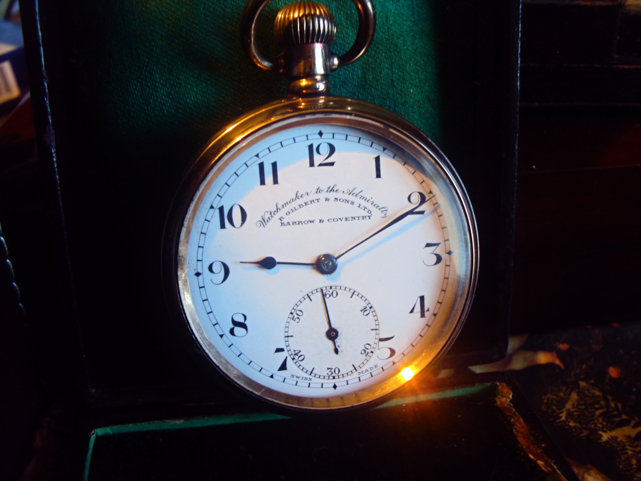 Fossils & Antiques: RARE ANTIQUE GOLD POCKET WATCH R GILBERT & SONS ...