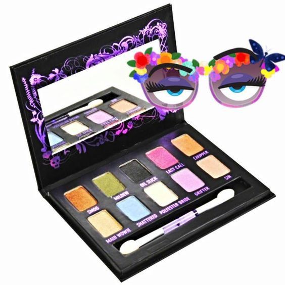 FRAN COSMETICS : Urban Decay Eye shadow 10 Colors Eye Makeup Kit last ...