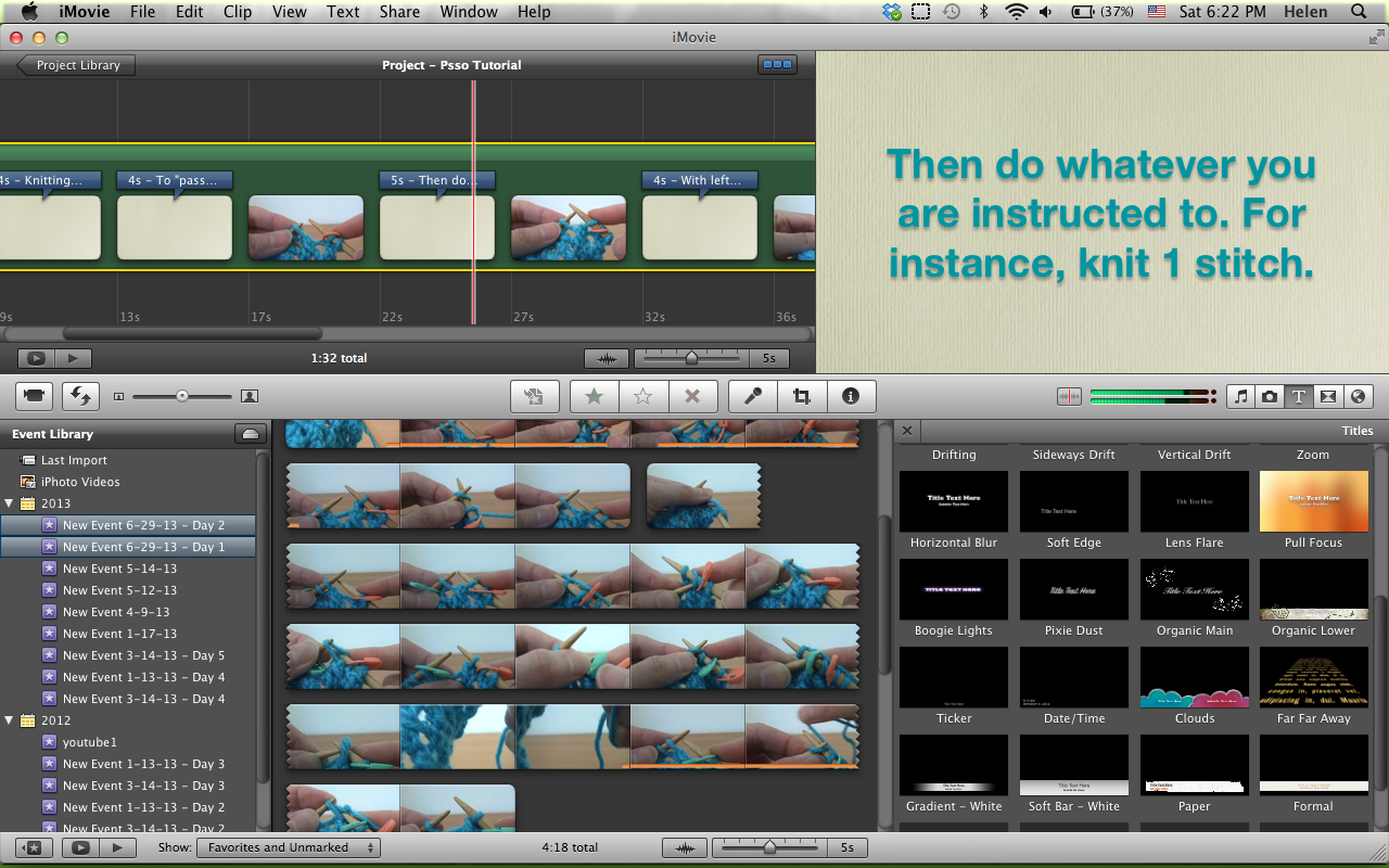 EatingLemonKnitKnitKnit: Decoding PSSO: How to Pass Slipped Stitch(es) Over