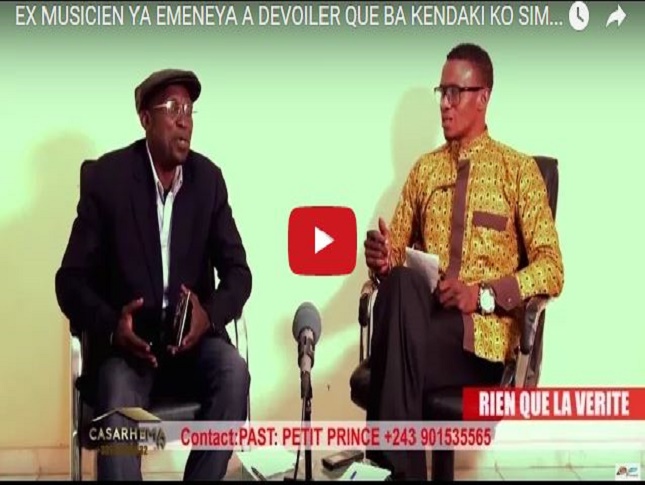 Religion : Ex Musicien ya Emeneya a dévoiler ndenge ba kendaka ko simba ...