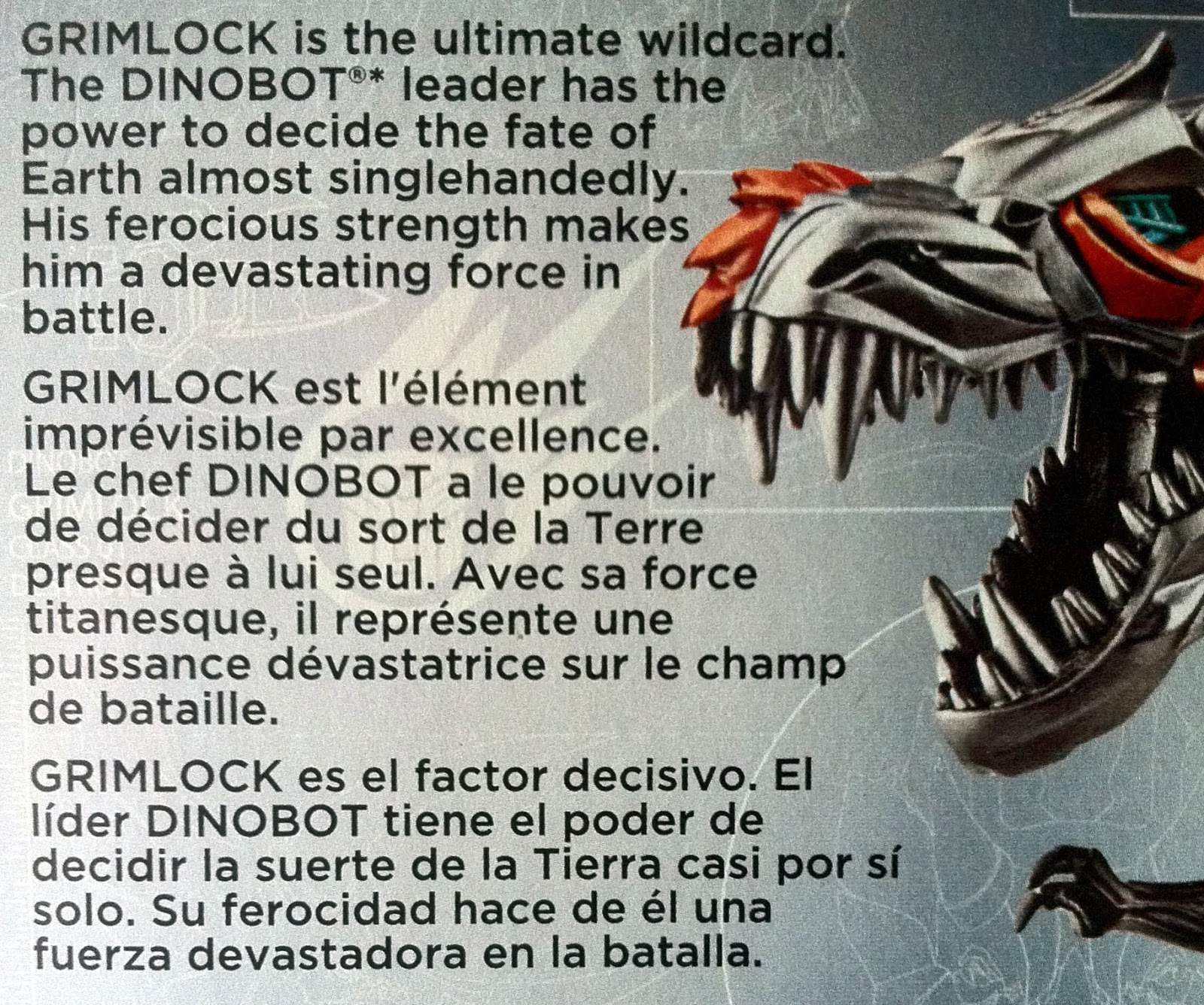 Transformers Reviews: Me Grimlock no Bozo, Me get Review.