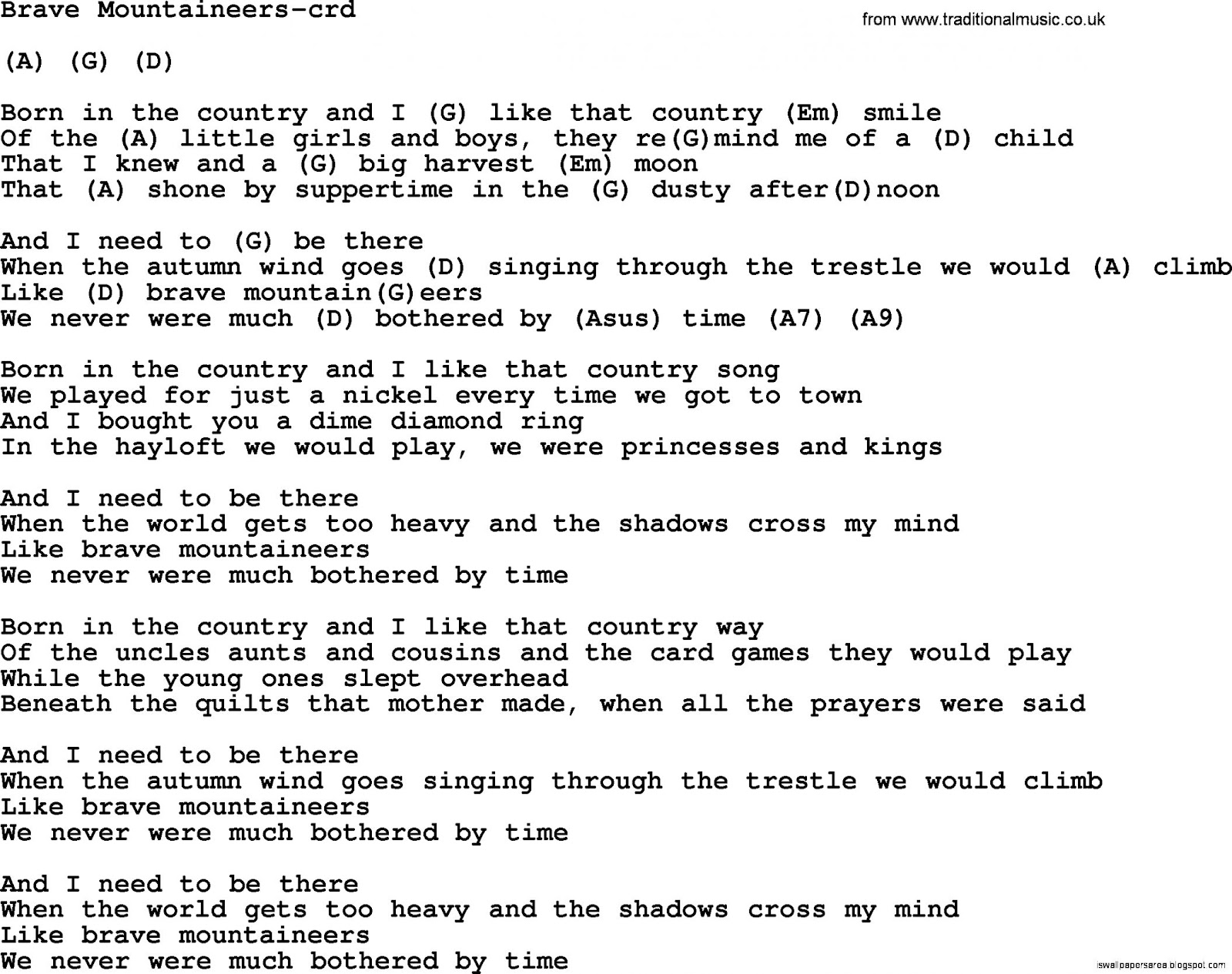 Brave Lyrics | Wallpapers Area