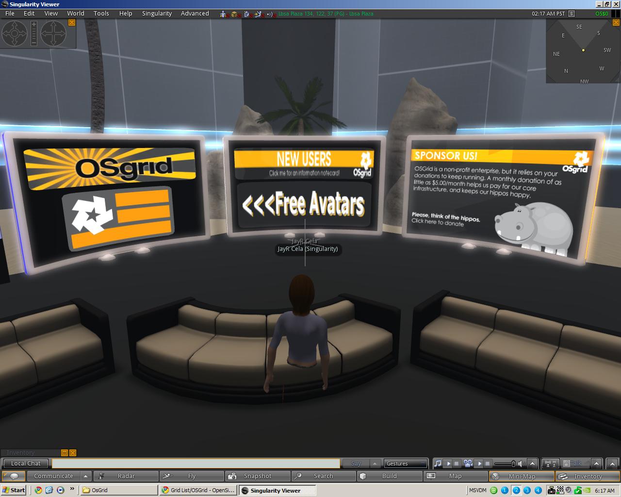 The Virtual World Technologist: Open Sim ~ OSgrid "How To Log In For ...