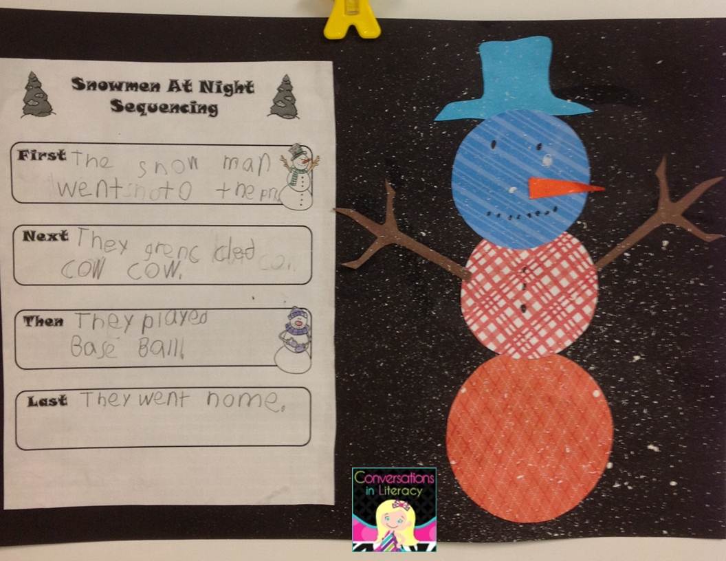 Picture Books-Snowmen at Night - Conversations in Literacy