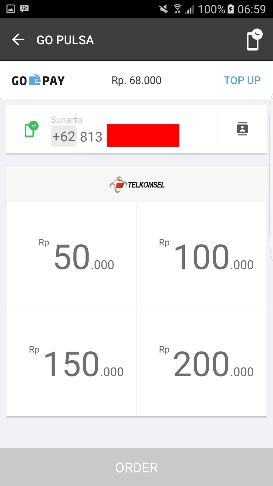 Gempuran-gempuran penjual pulsa online | Sunarto,S.Kom