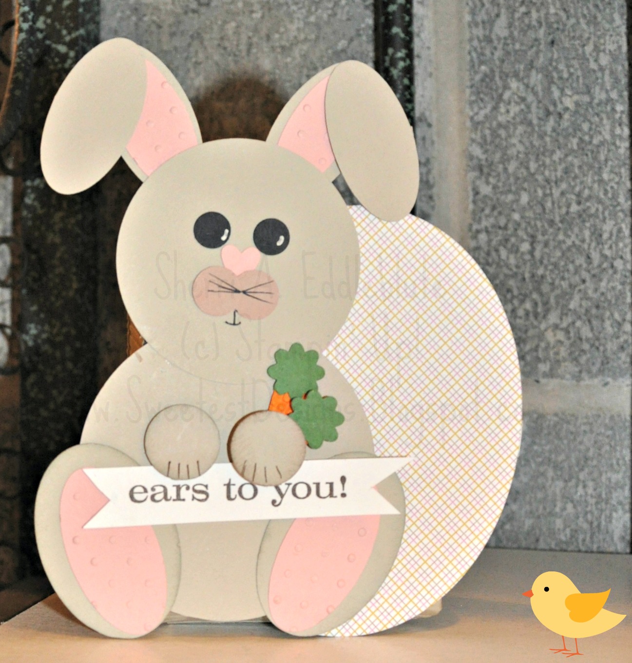 Sweetest Designs: Punch Art Bunny