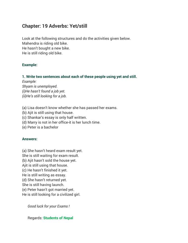 Class 11 English: Important Grammar Questions and Answers - Questions ...