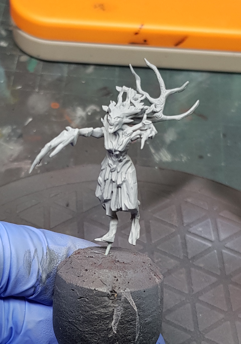 Anamnesis's minis madness: [Tutoria] Painting a sylvaneth dryad