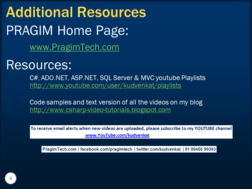 Sql Server Net And C Video Tutorial Bootstrap Checkbox In Angular Slides