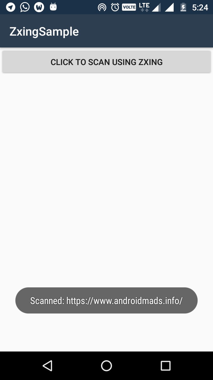 How To Use Zxing Intent Integrator In Xamarin Android
