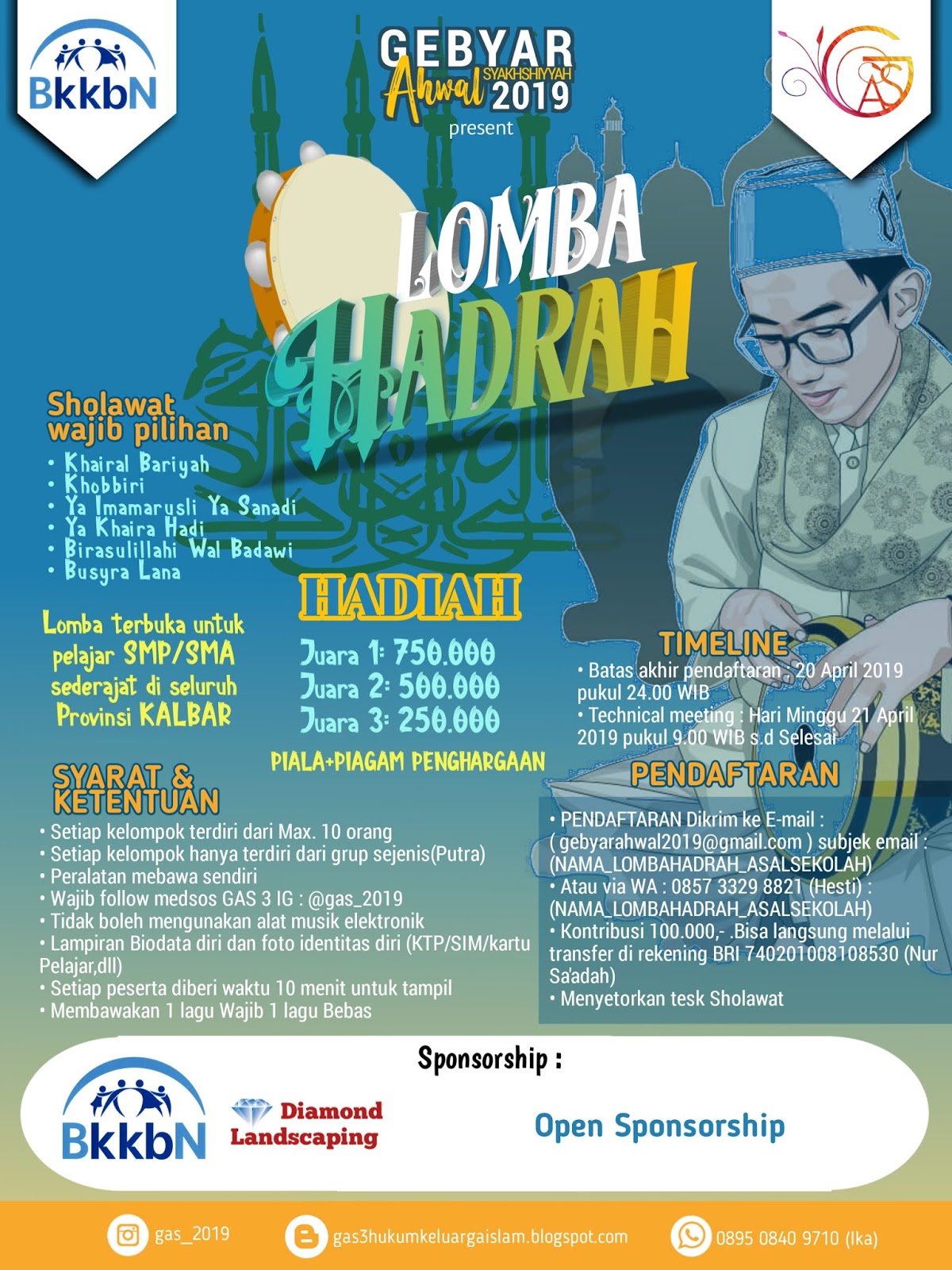 PETUNJUK TEKNIS LOMBA HADRAH