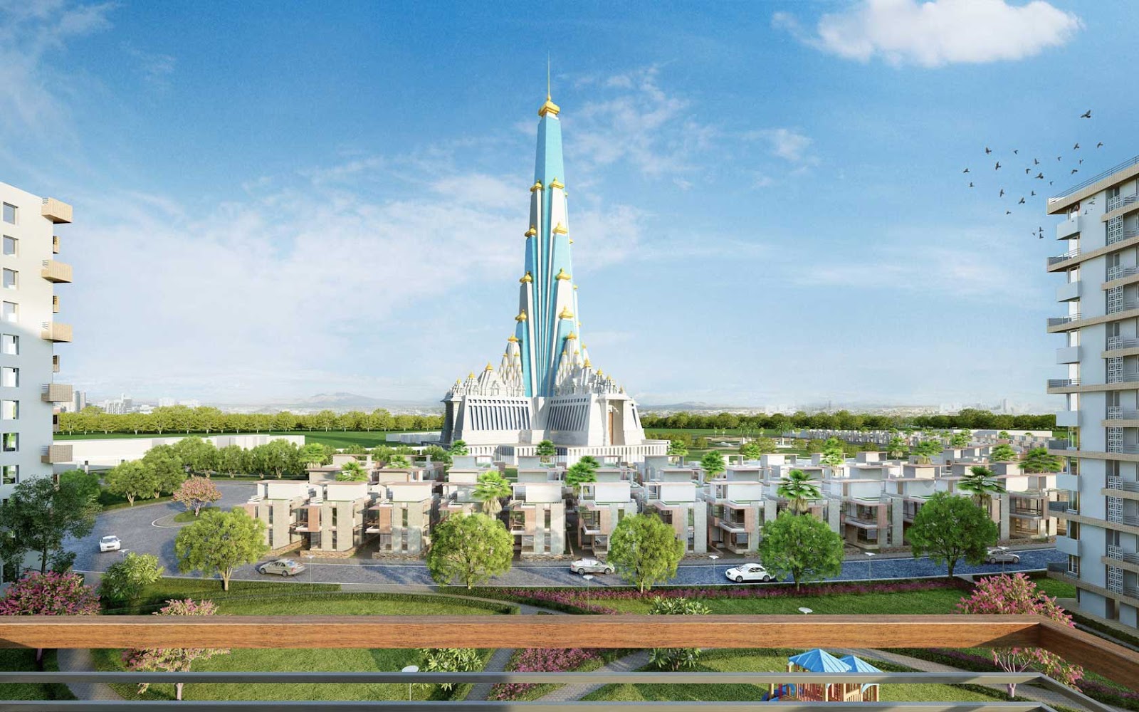 Mind Charger (Charge your mind with us): Chandrodaya temple vrindavan ...