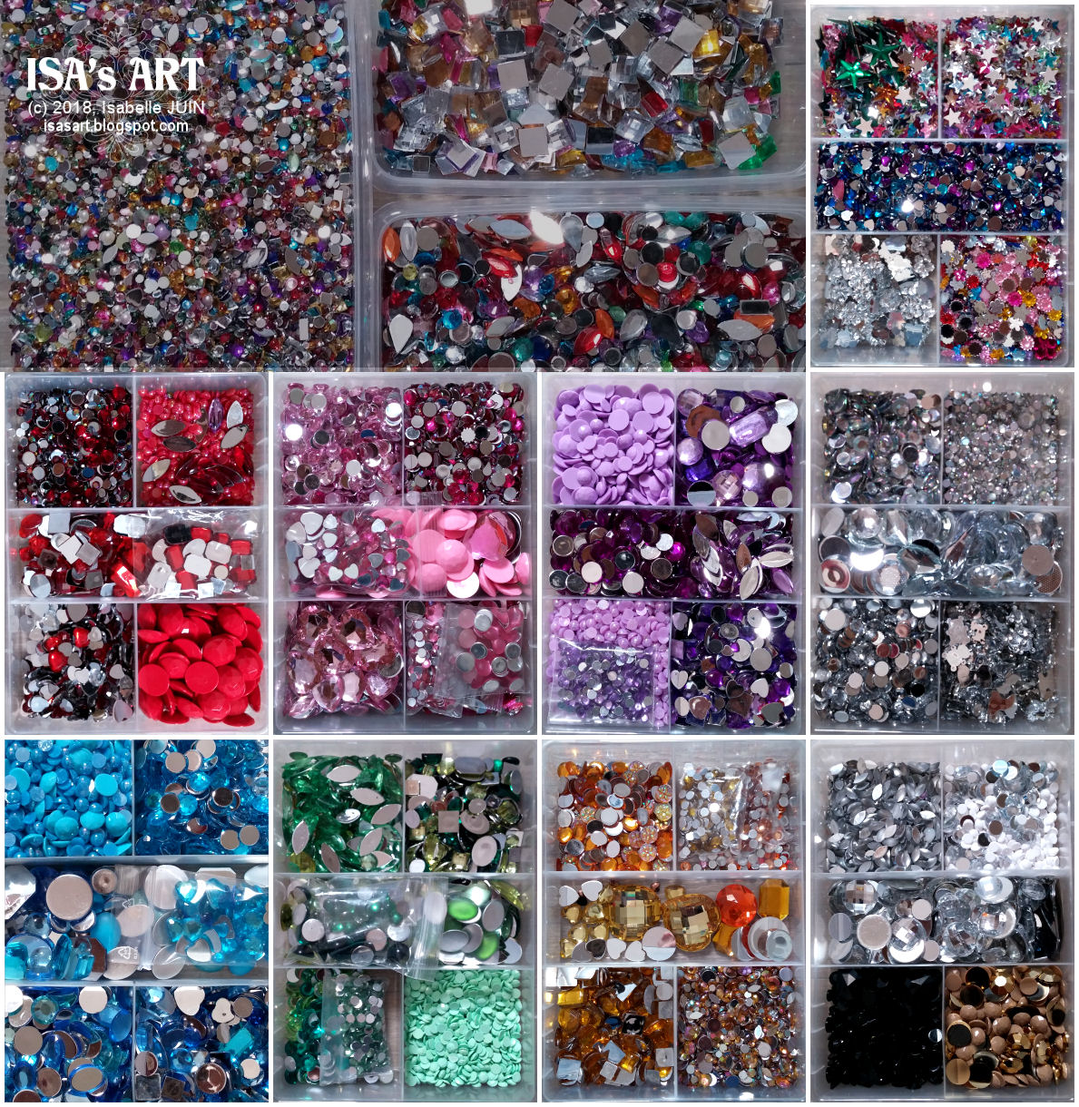 ISA'sART: MATERIEL - Strass un jour.. strass toujours (Action)