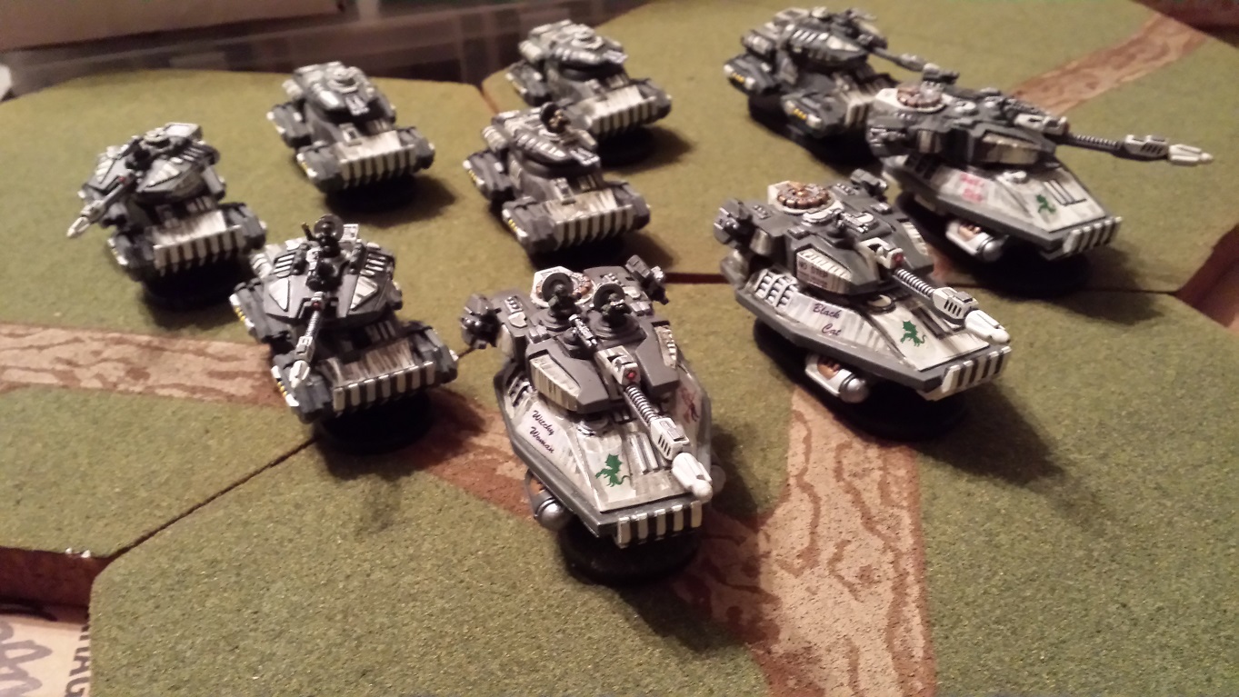 Painted Arc Fleet Armor by Mike Wikan