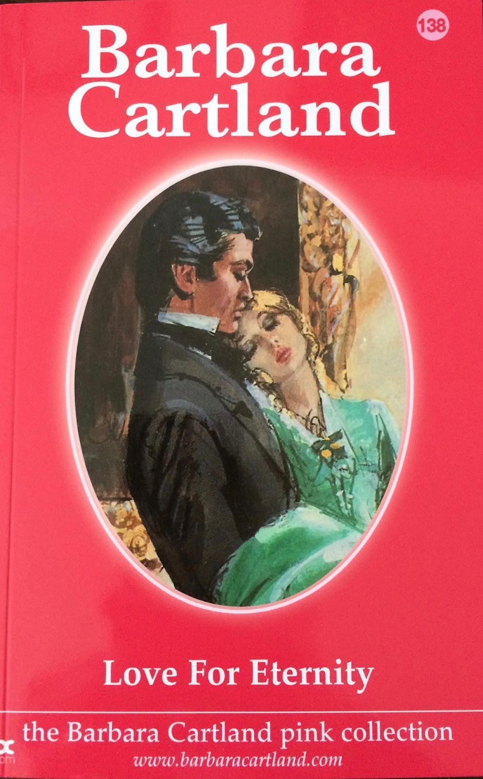Barbara Cartland Books and Cover Art: Love for Eternity