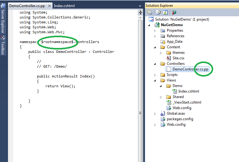 The ASP.NET MVC Club: Step By Step How to create a custom NuGet Package