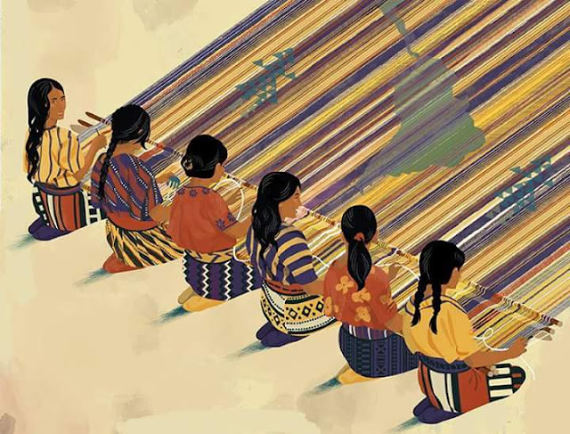 La textilería ancestral de México y Perú