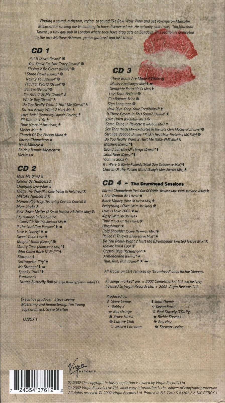 Todo 80: Culture Club - Box Set