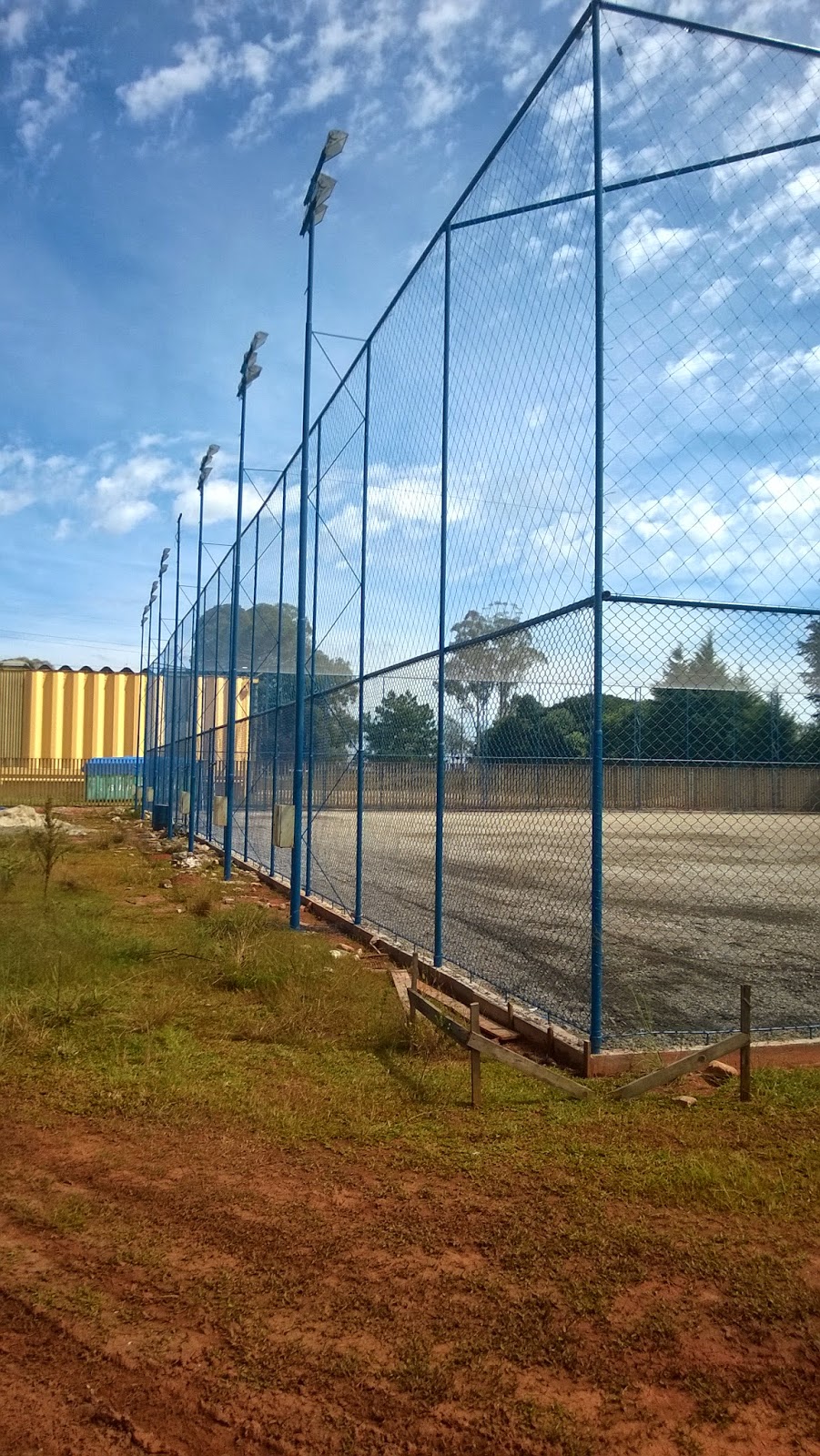PERFITELAS TELAS E ALAMBRADOS: Alambrado para quadra esportiva de Base ...