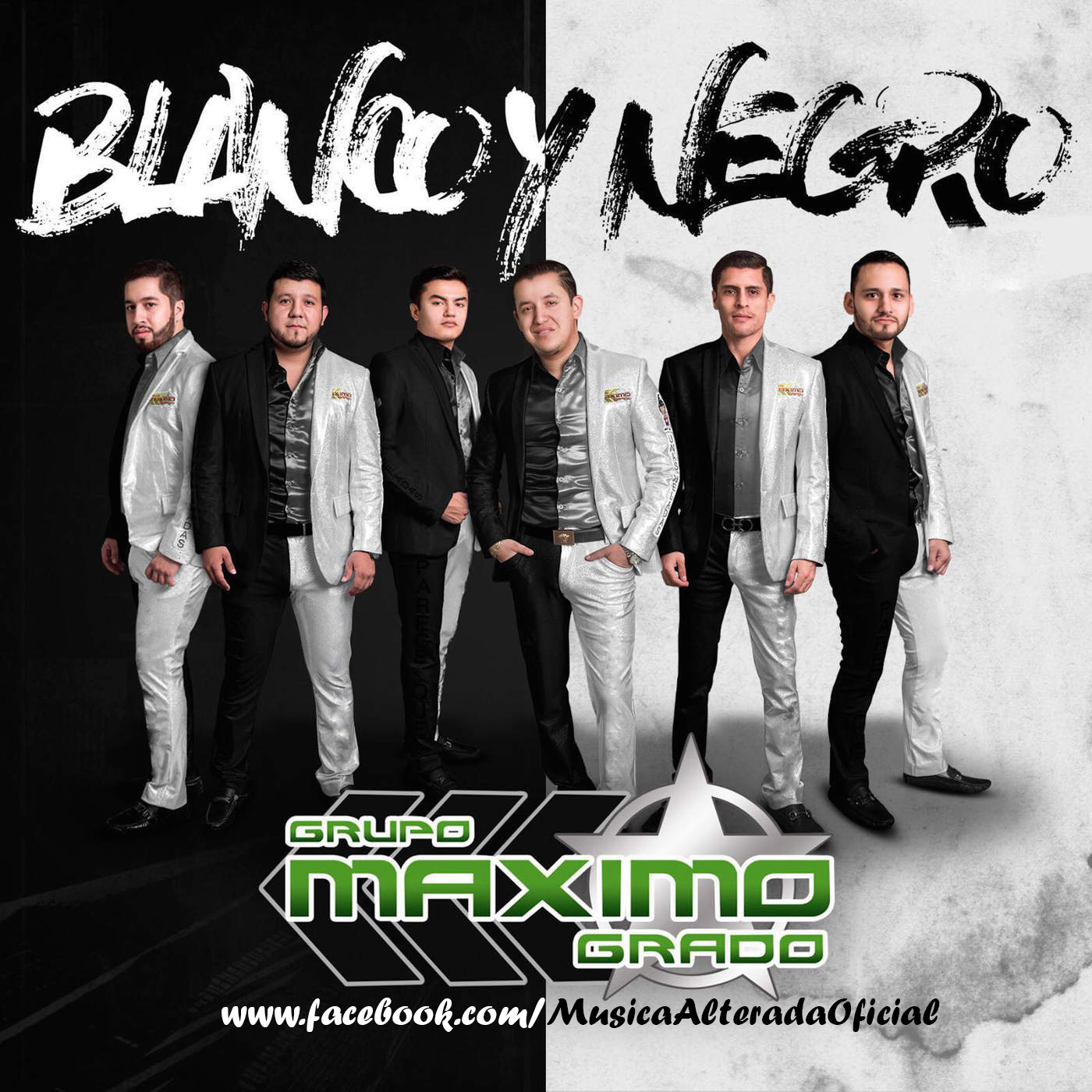 Grupo Maximo Grado Blanco y Negro Album Nuevo ♫♫ ~ Musica Alterada Oficial