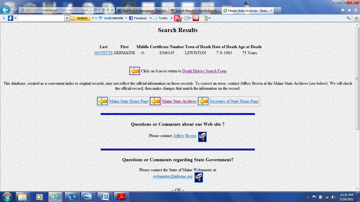 Writing about your Ancestors