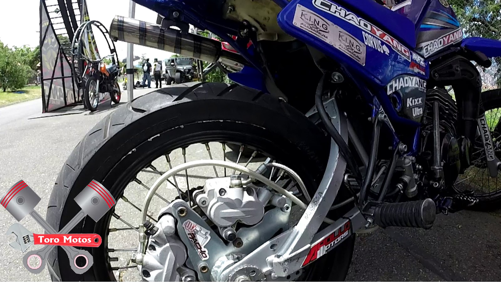 ToroMotos: Yamaha DT 125 Modificadas Para El Stunt