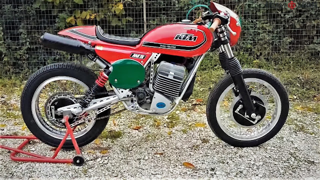 Ktm Bora 250 mc5 Cafe Racer - RocketGarage - Cafe Racer Magazine