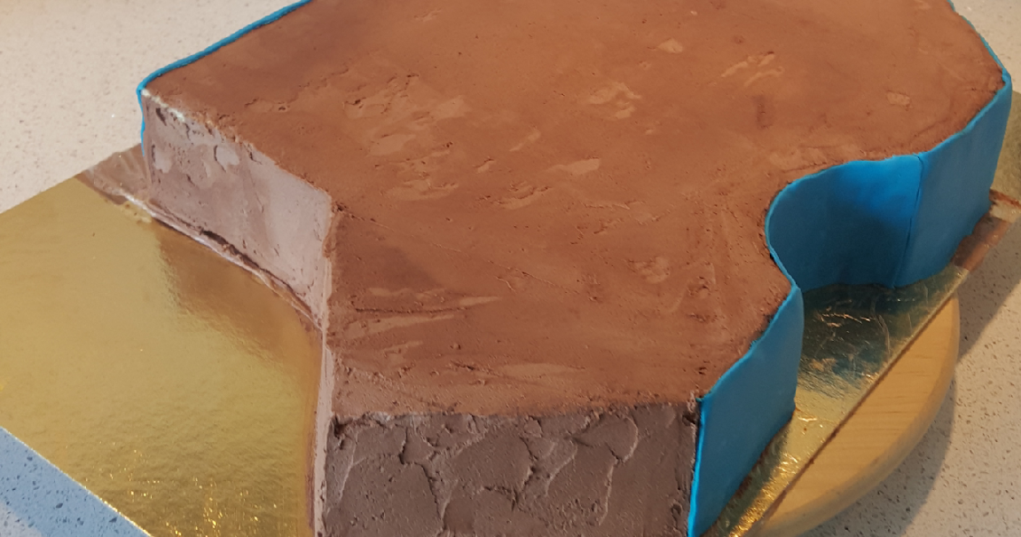 Winnis kager: fødselsdags kage med tema. FC Barcelona