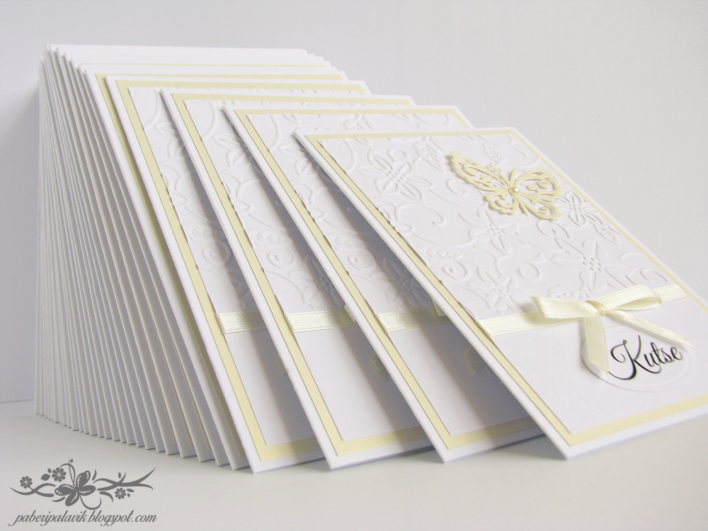 Paberipalavik: Kutsed