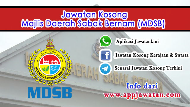 Jawatan kosong di Majlis Daerah Sabak Bernam (MDSB) - 14 Disember 2016 ...