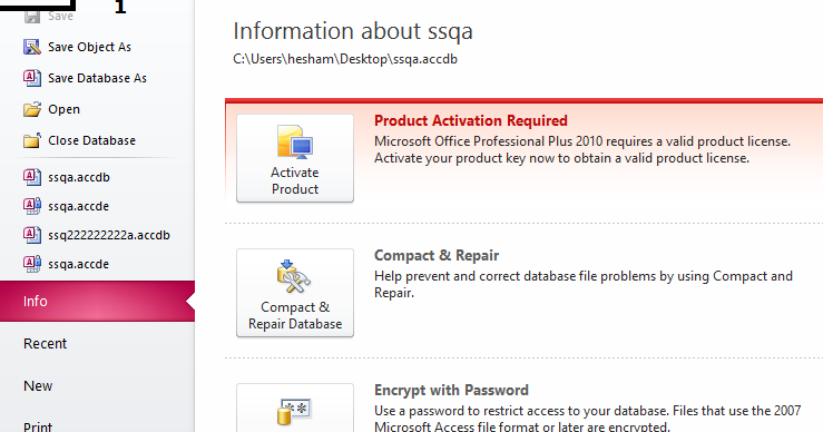 Convert Access Database (ACCDB) to EXE ~ Manber Convert Access Database (ACCDB) to EXE ~ Manber