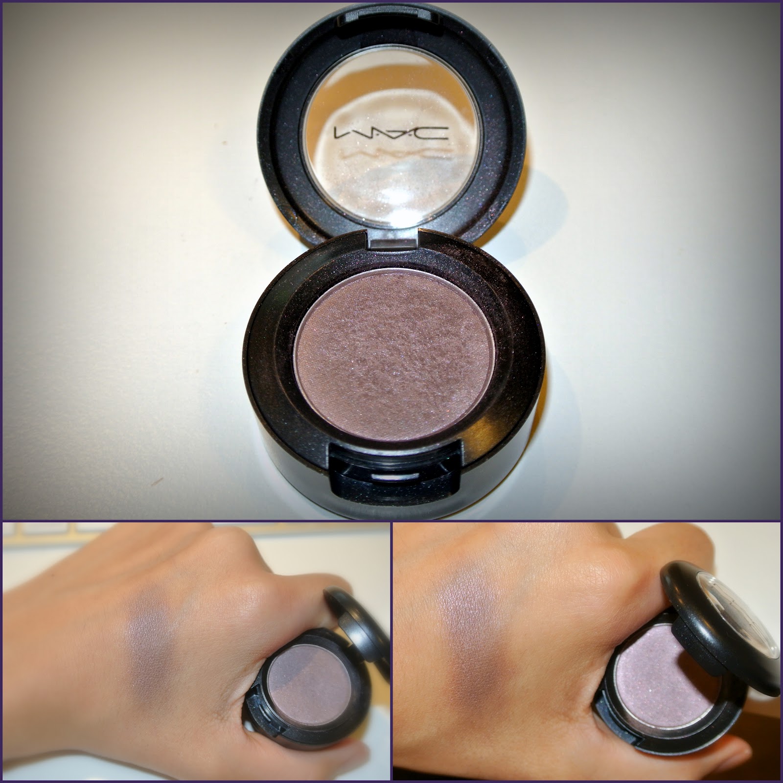 Gray-Purple Eyeshadows!!! MAC Shale vs. NARS Ondine | #beautyshelfie