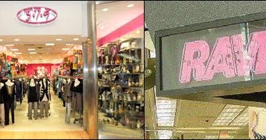 Clothing stores of my youth