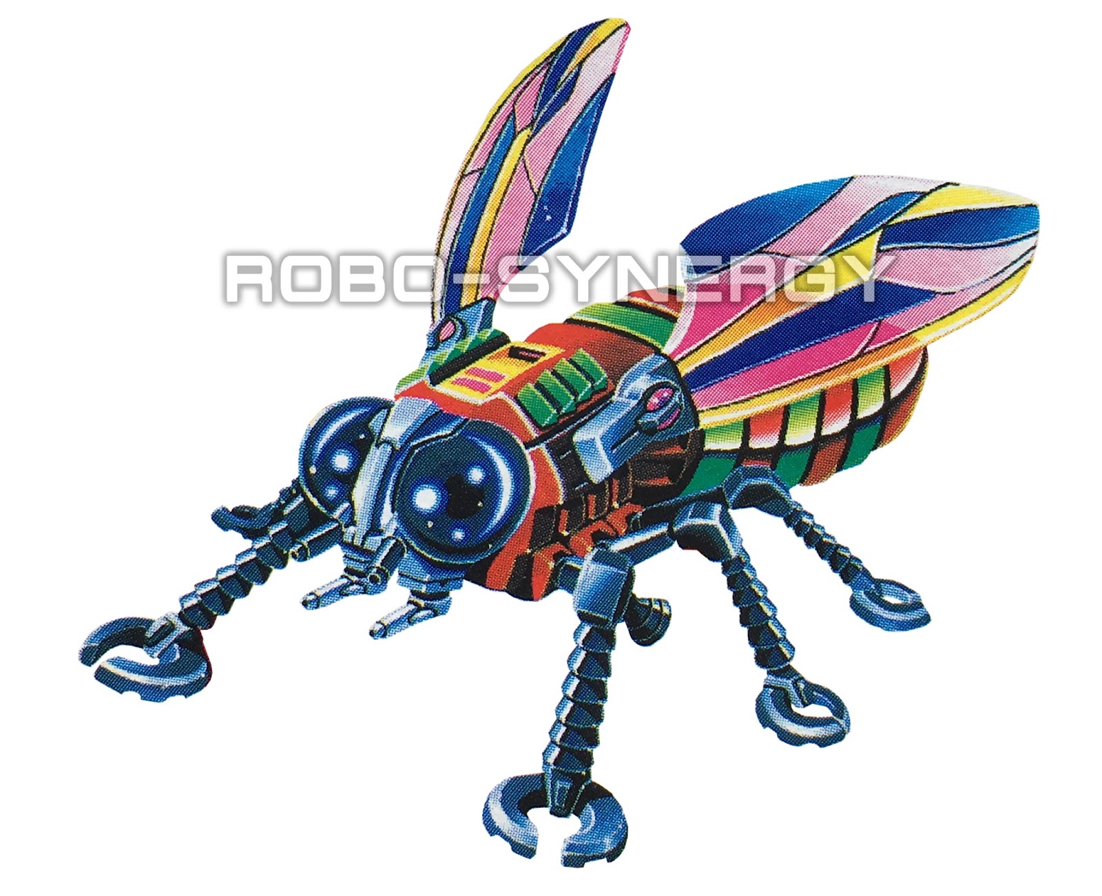 ROBO-SYNERGY: INVADING INSECTS - TOY ARTWORK