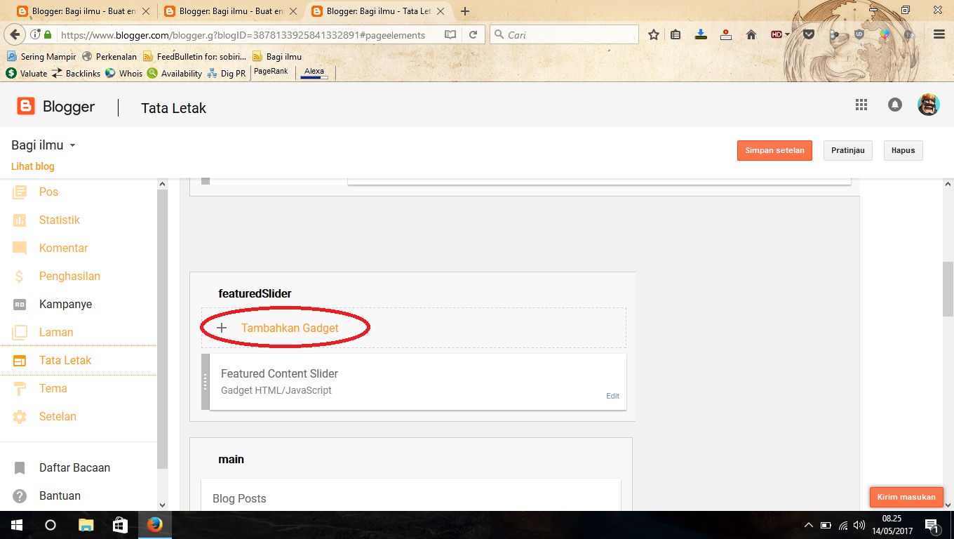 Cara menampilkan tombol Home/beranda pada blogspot | terupdate 2017 ...