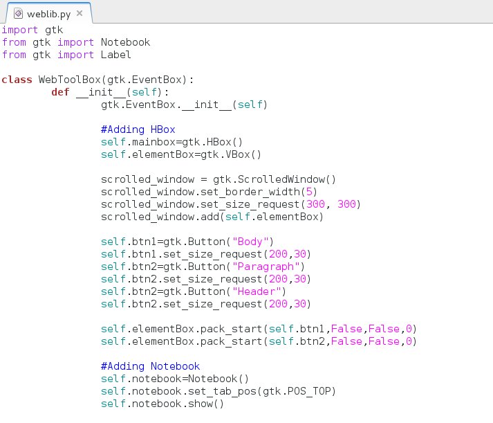 simplyCurious: gtk.Notebook widget within Sugar Activity